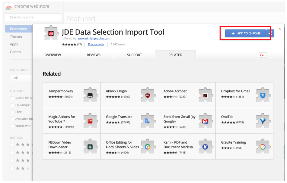 Adding Multiple Values to Data Selection – Using Chrome Extension