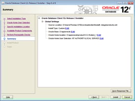 Installing Oracle 12.2 Client Software on Windows