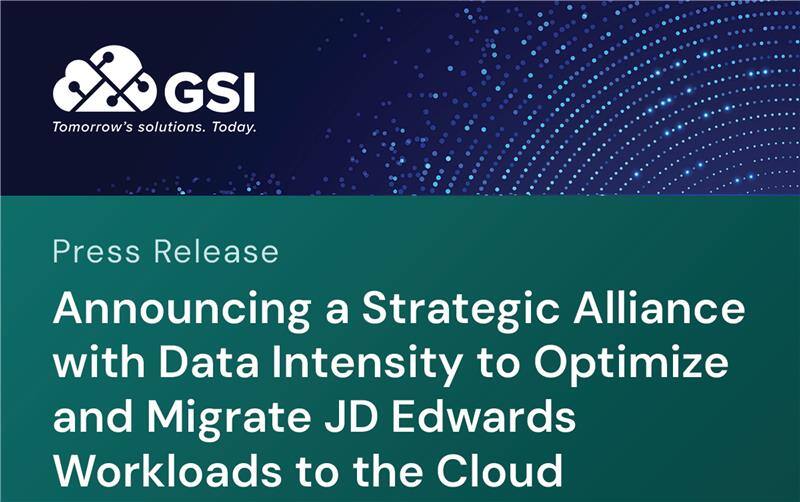 Press Release: Data Intensity Partnership Announcement