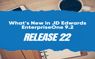 What S New In Jd Edwards Release 22